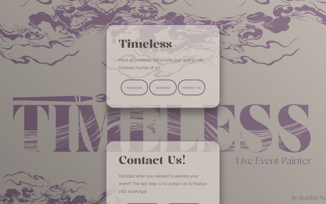 Timeless Live Event Painting